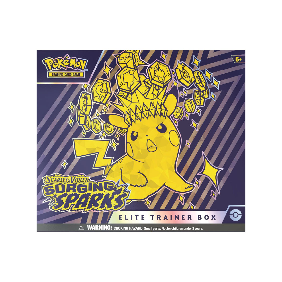 Pokémon TCG Surging Sparks SV8 Elite Trainer Box | AHUA